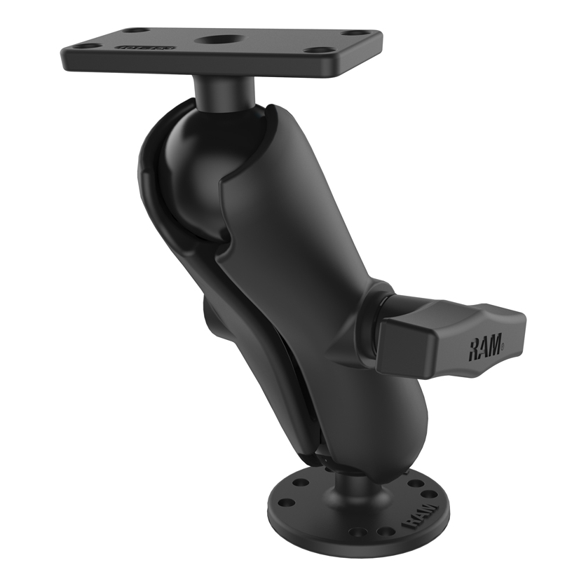 RAM Mounts Ball Mount with Round Base for Humminbird Helix 7 Models ...